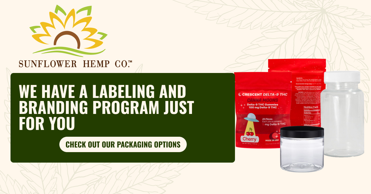 Branding and Packaging - Sunflower Hemp Co.